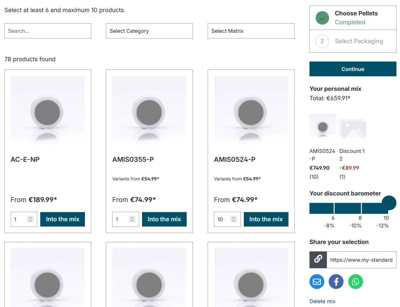 Buy reference materials for micro-analysis